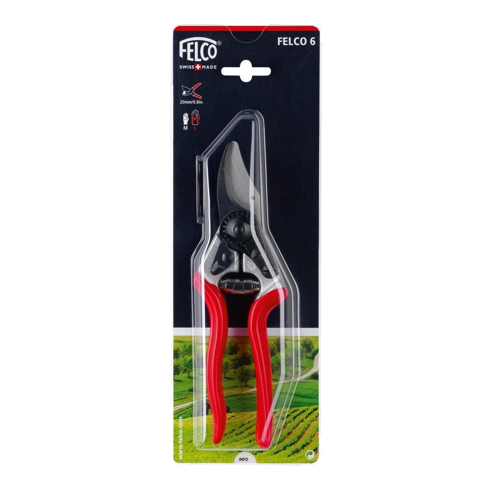 FELCO 6 Compact Ergonomic Pruner Small‑Hand Bypass F‑6 – Pruner Warehouse